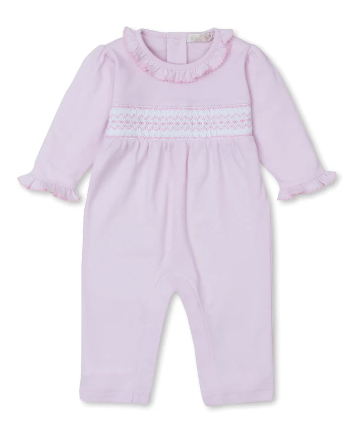 Pink Play Suit W/Hand Smock – Darby's Village